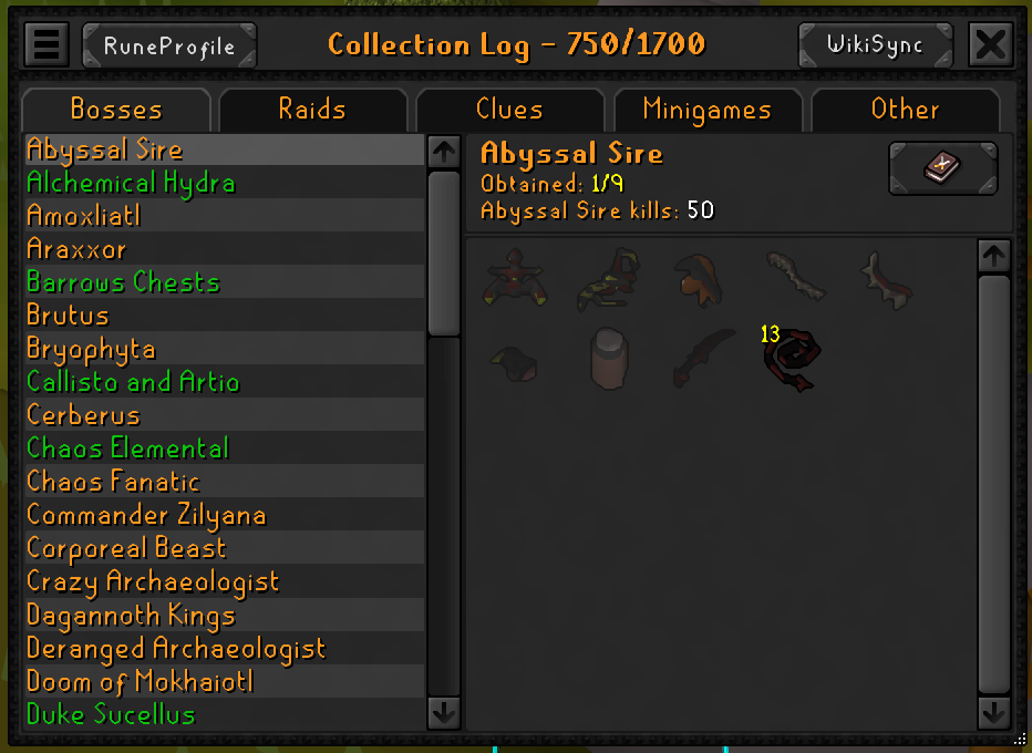 RuneProfile